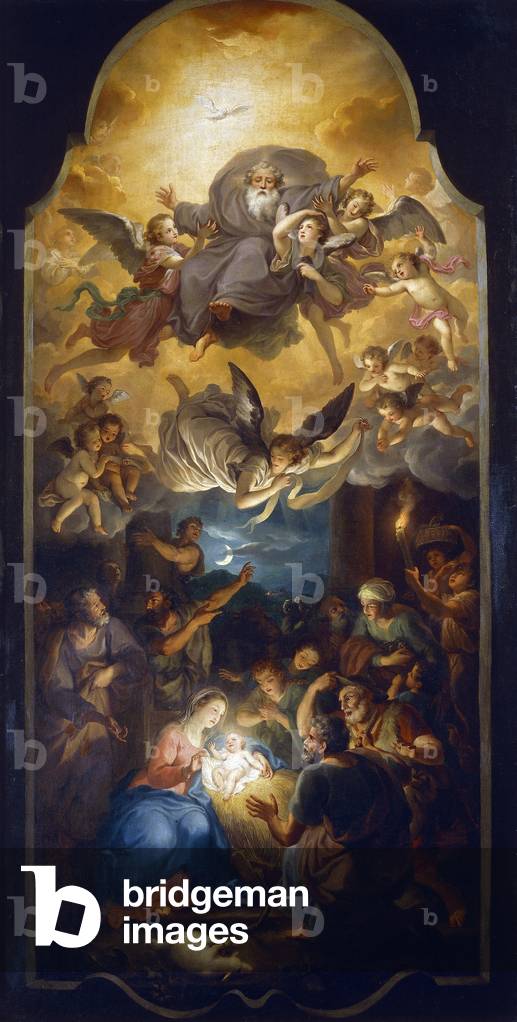Anton Raphael Mengs Nativity Clipart