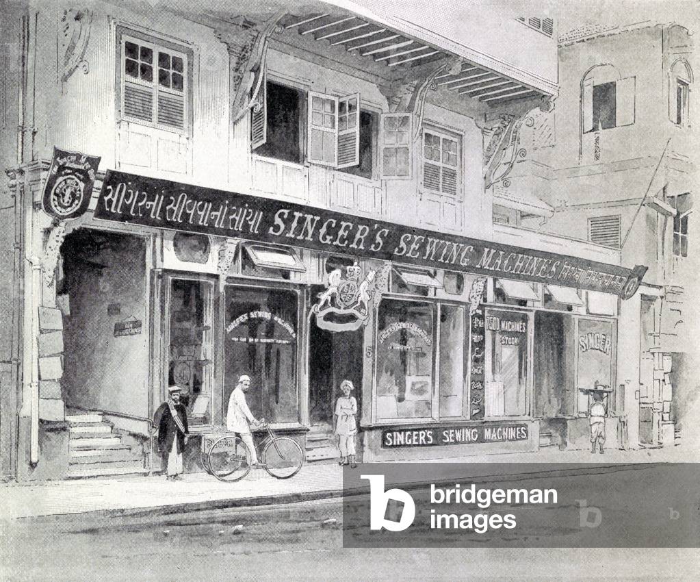 Image of The Singer Sewing Machine Office.