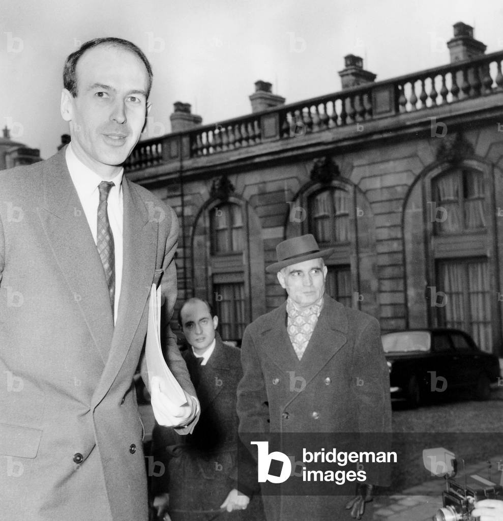 Image of French Tresorary Secretary Valery Giscard D'Estaing on January ...