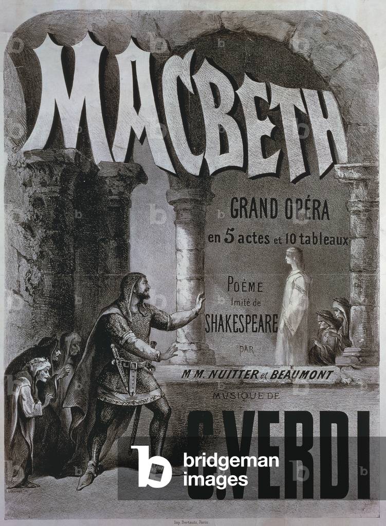 Macbeth Shakespeare Poster