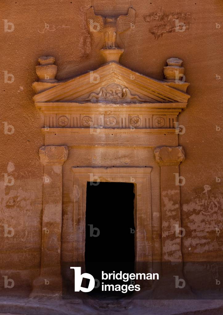 Image of Madain Saleh Archaeologic Site, Saudi Arabia (photo)