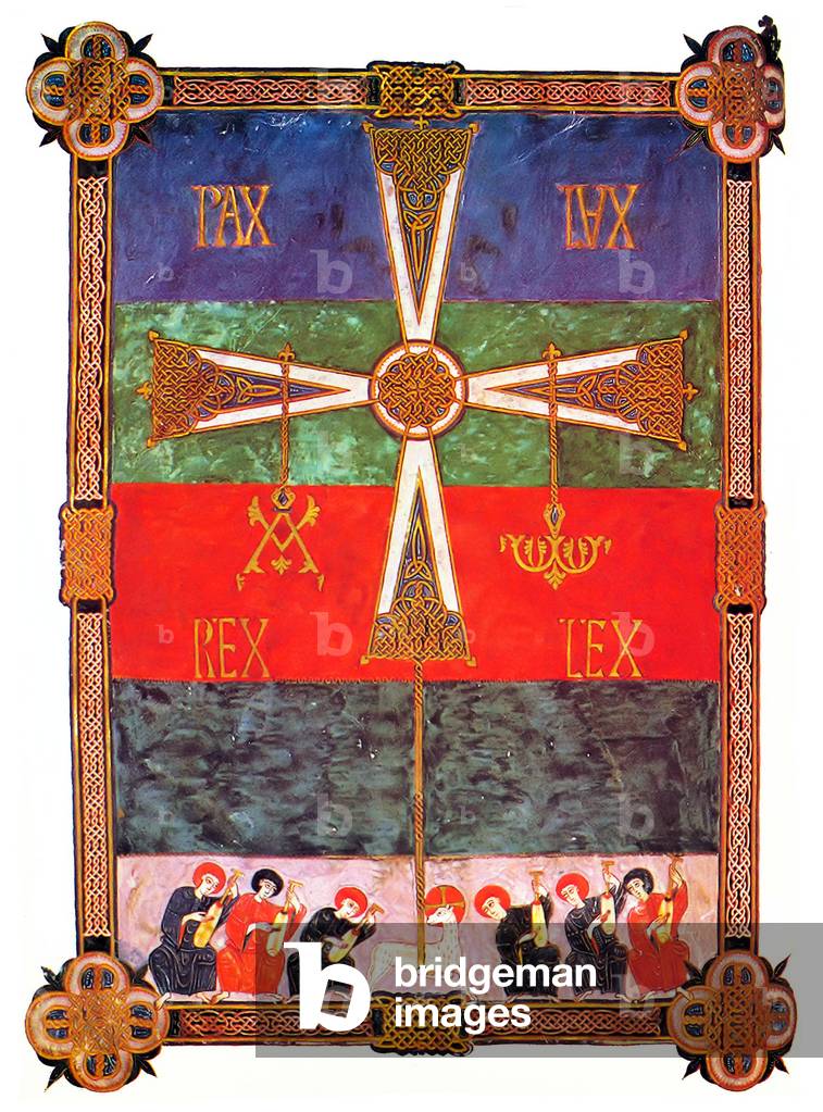 Image of Spain: The Cross of Oviedo and the sages before the