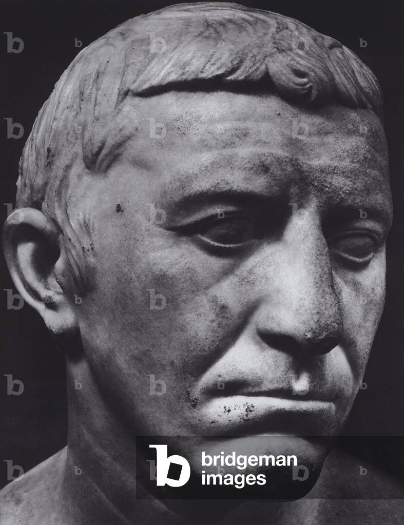 Roman Portraits: Corbulo (b/w photo) by Schneider-Lengyel, Ilse (1903-72)