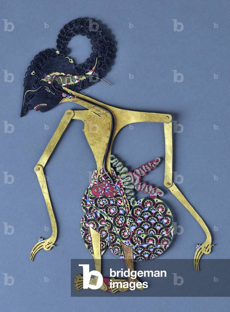 Image of Indonesia: Wayang Kulit ('shadow puppet') figure from the ...