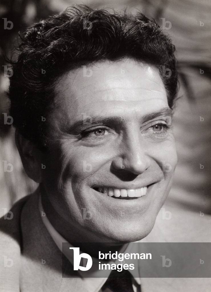 Image of Italian actor and football player Raf Vallone, Germany around 1959