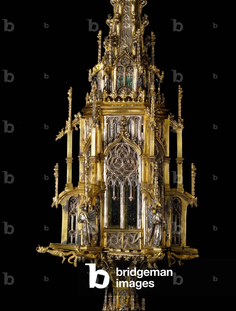 Image of Medieval art: Monstrance of Voghera - Tempietto - Civic ...