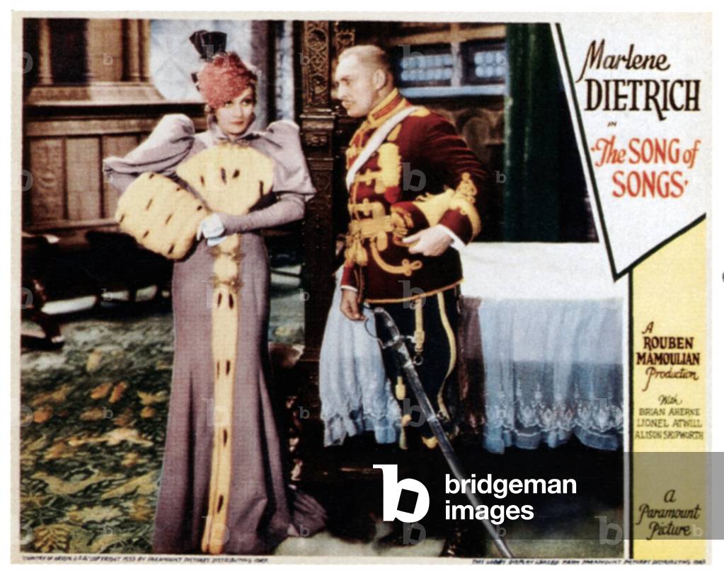 Image of THE SONG OF SONGS, from left: Marlene Dietrich, Lionel Atwill,