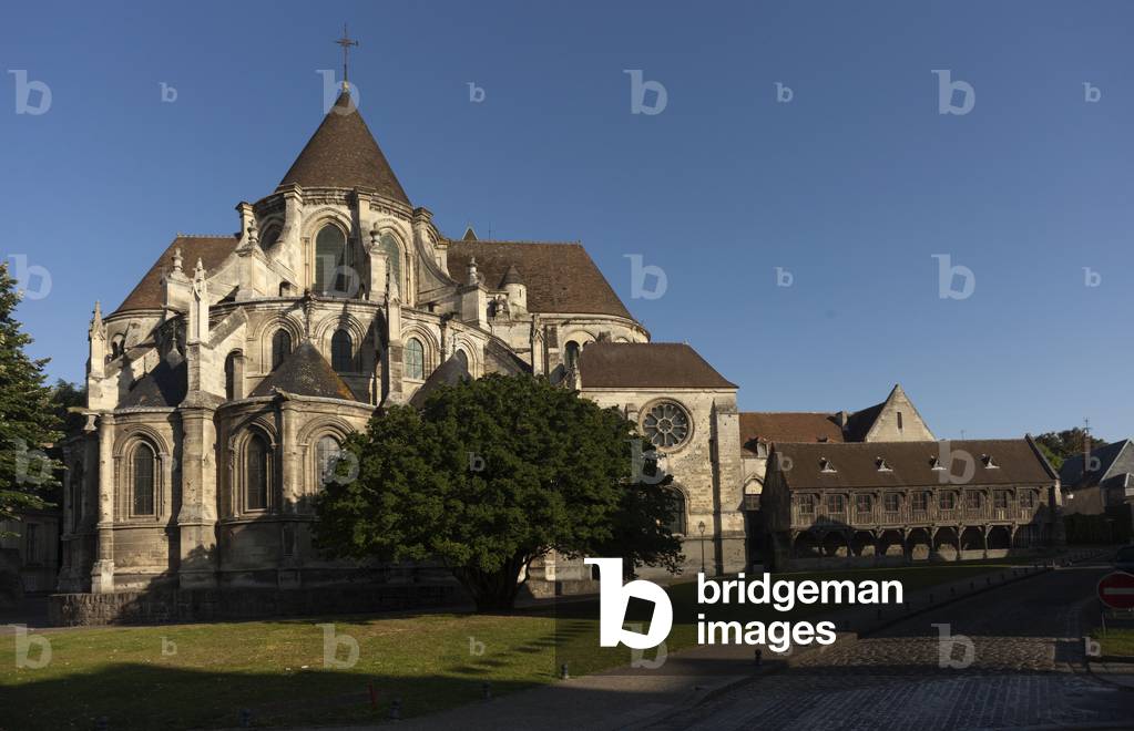 Image of Cathedral (Cathédrale Notre-Dame). Exterior. The chevet and ...