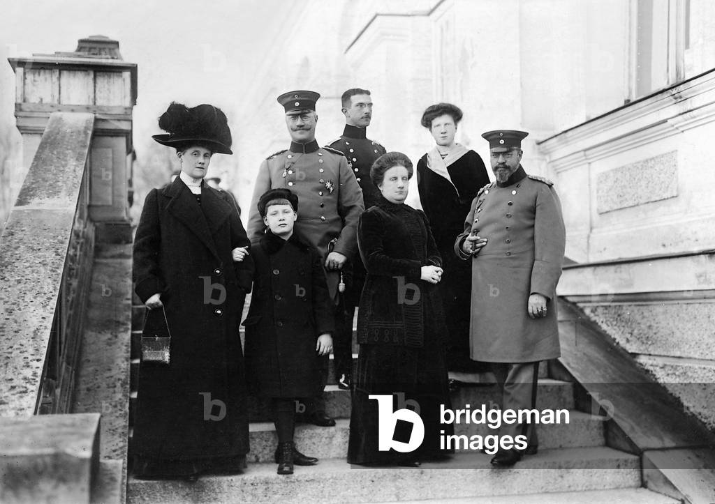 Image of Birthday of Prince Alfons of Bavaria, 1912 (b/w photo)