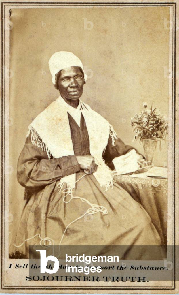 Image of Sojourner Truth (1797-1883) African American and lifelong ...