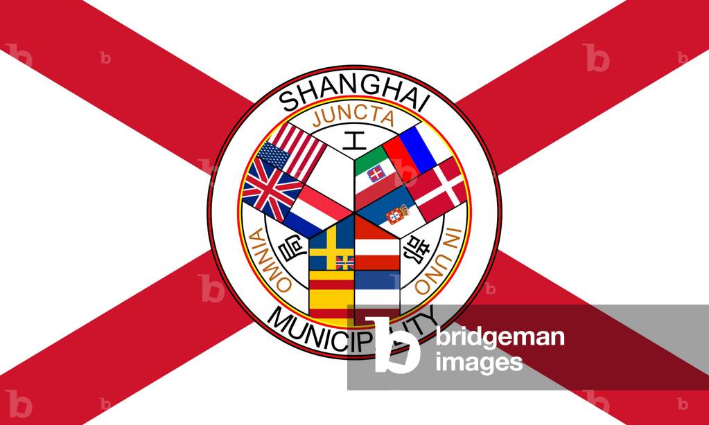 Image of China: Flag of the Shanghai International Settlement.