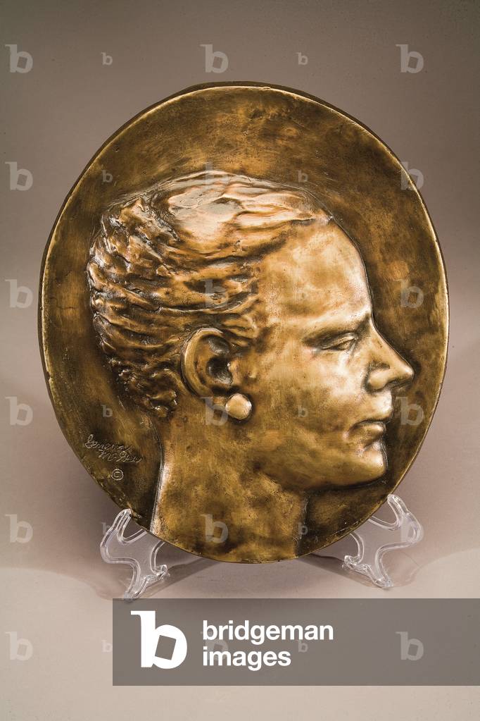 Image of Portrait of Nancy Elizabeth Prophet, 1942 (bronze bas-relief ...