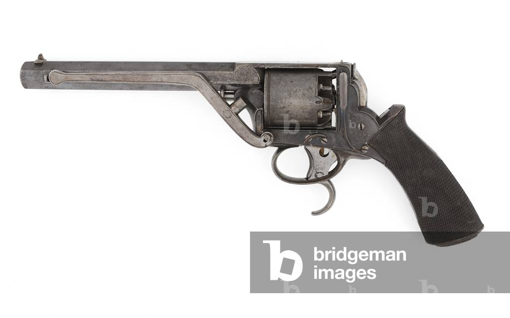 Image of Tranter Percussion Dragoon Model .50 inch Revolver, 1856 ...