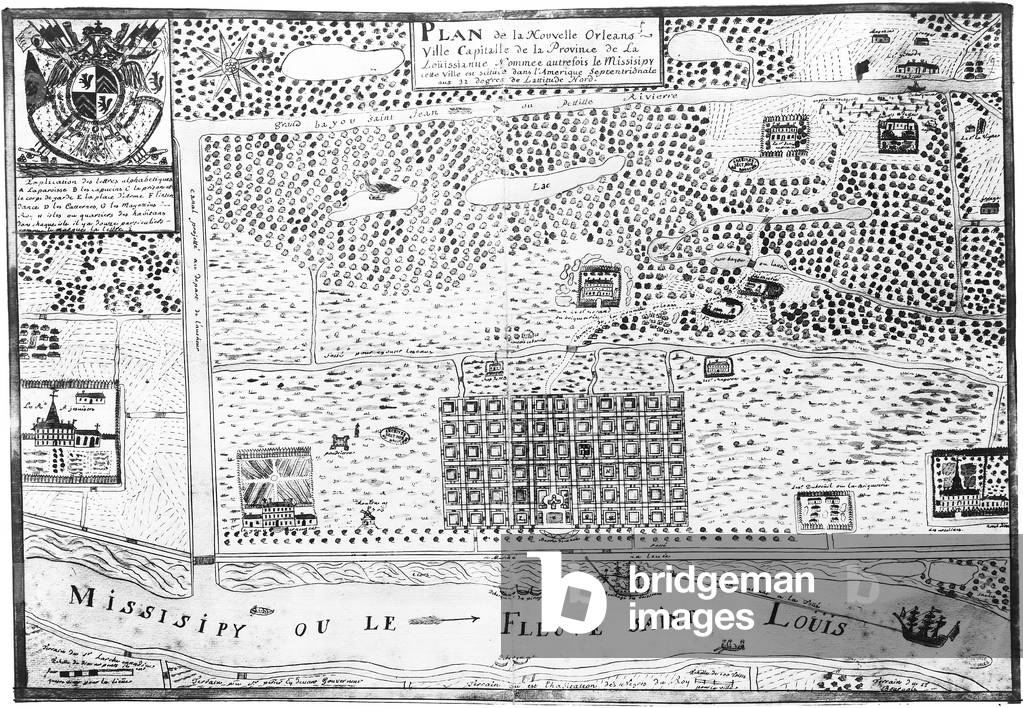 Image of Plan of New Orleans. 1718 (map)