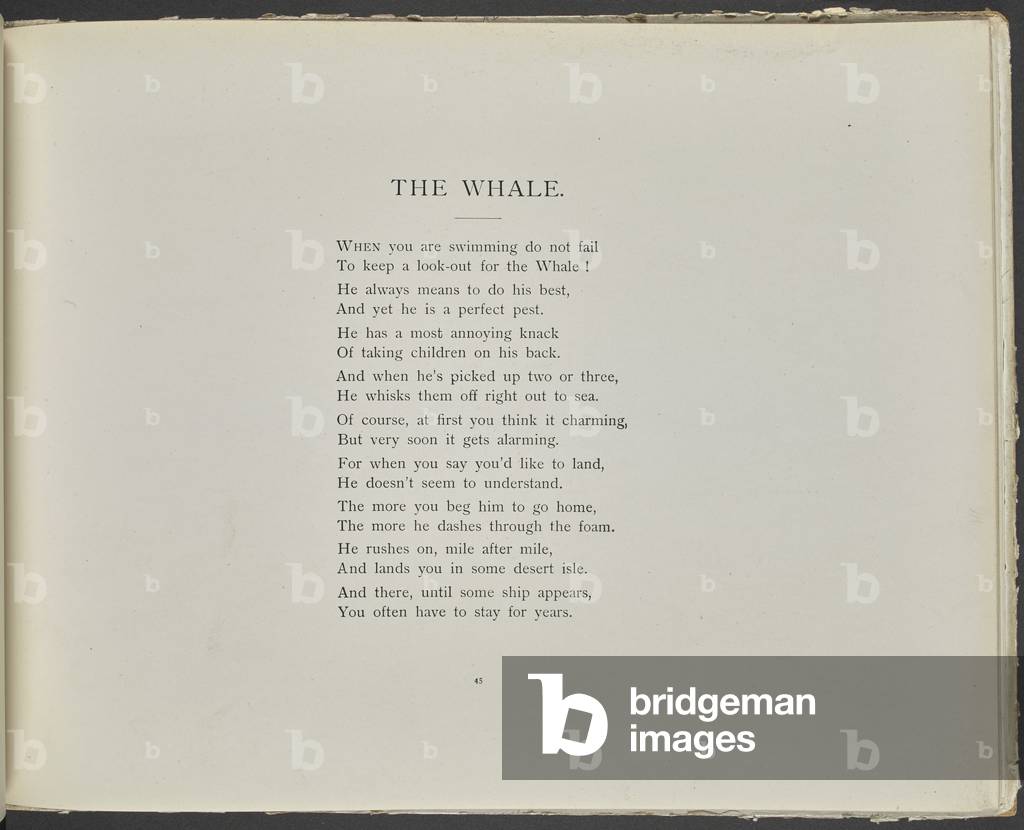 Image of Poem: The whale.
