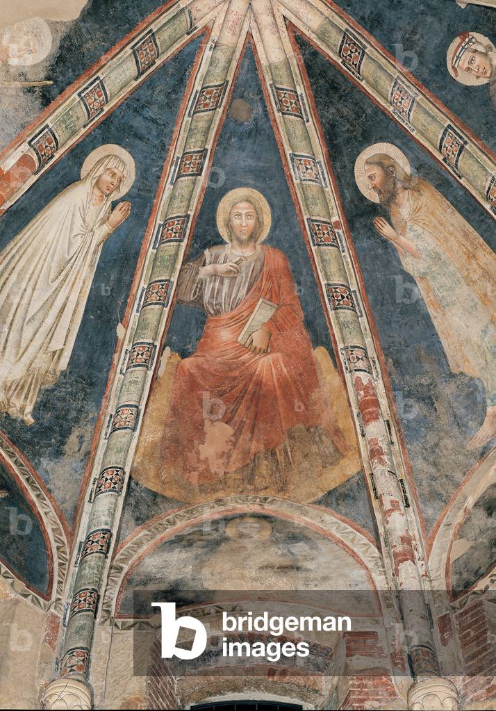 Image of Jesus Christ with the Virgin Mary, St John the Baptist, by ...