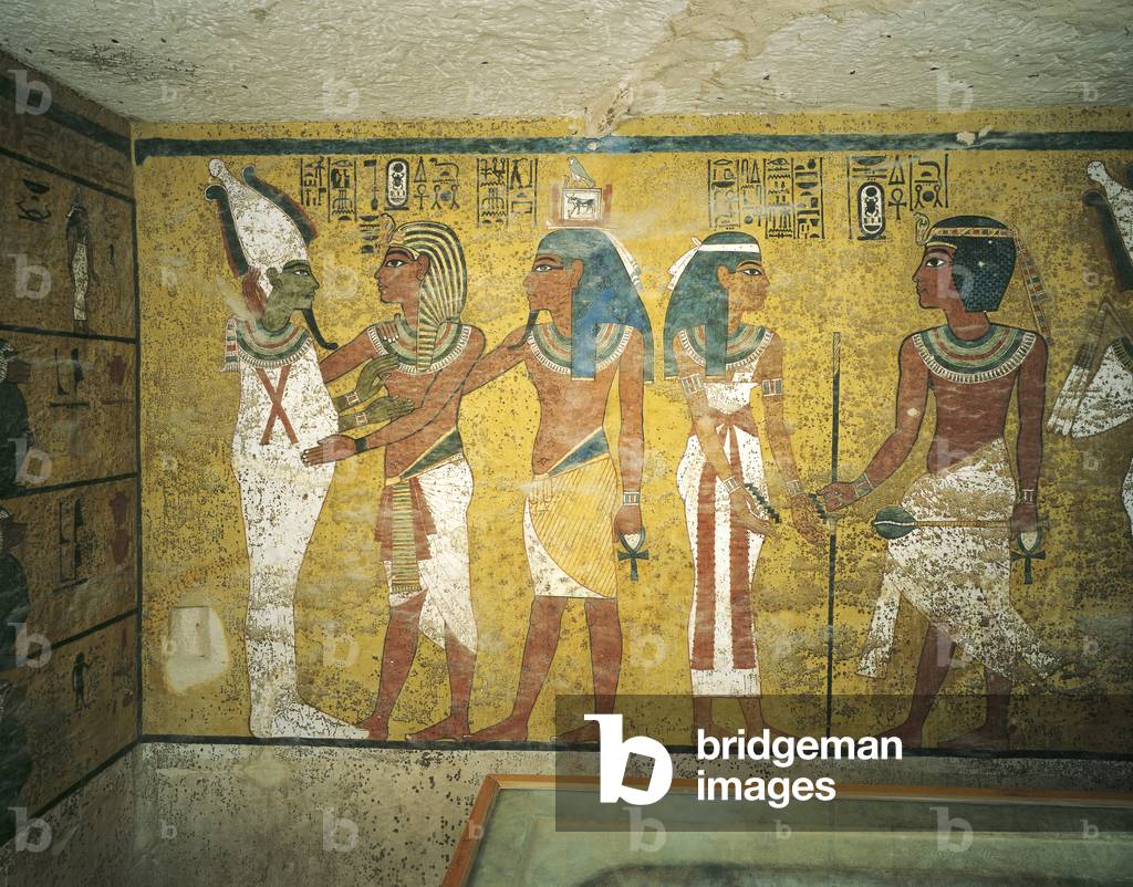 Image of Egypt, Thebes, Luxor. Valley of the Kings, Tomb of Tutankhamen,