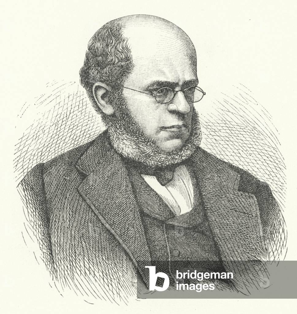 Image of Adolph Menzel, German Realist artist (engraving) by German ...