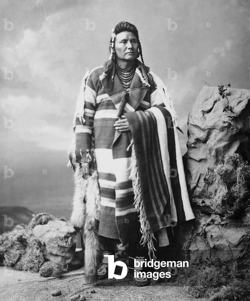 Image of Chief Joseph of the Wallowa tribe of the Nez Perce by Jackson ...