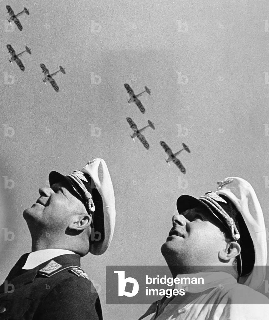 Image of Erhard Milch and Ernst Udet, 1937 (b/w photo)