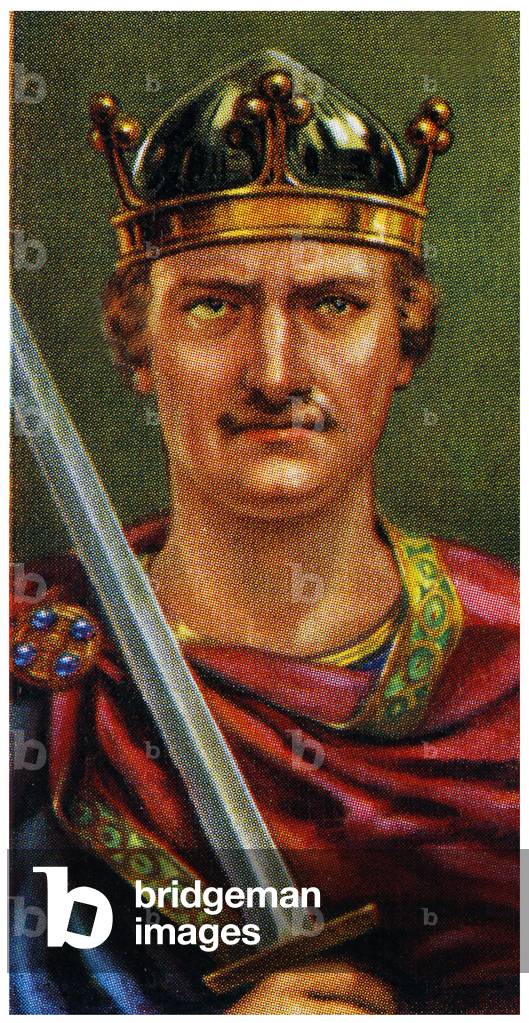 Image of Portrait of King William I, 1935 (litho)