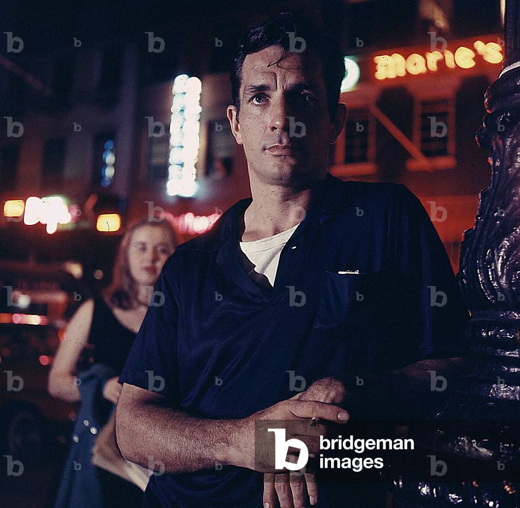 Image of Portrait of Writer Jack Kerouac and Joyce Johnson in 1958